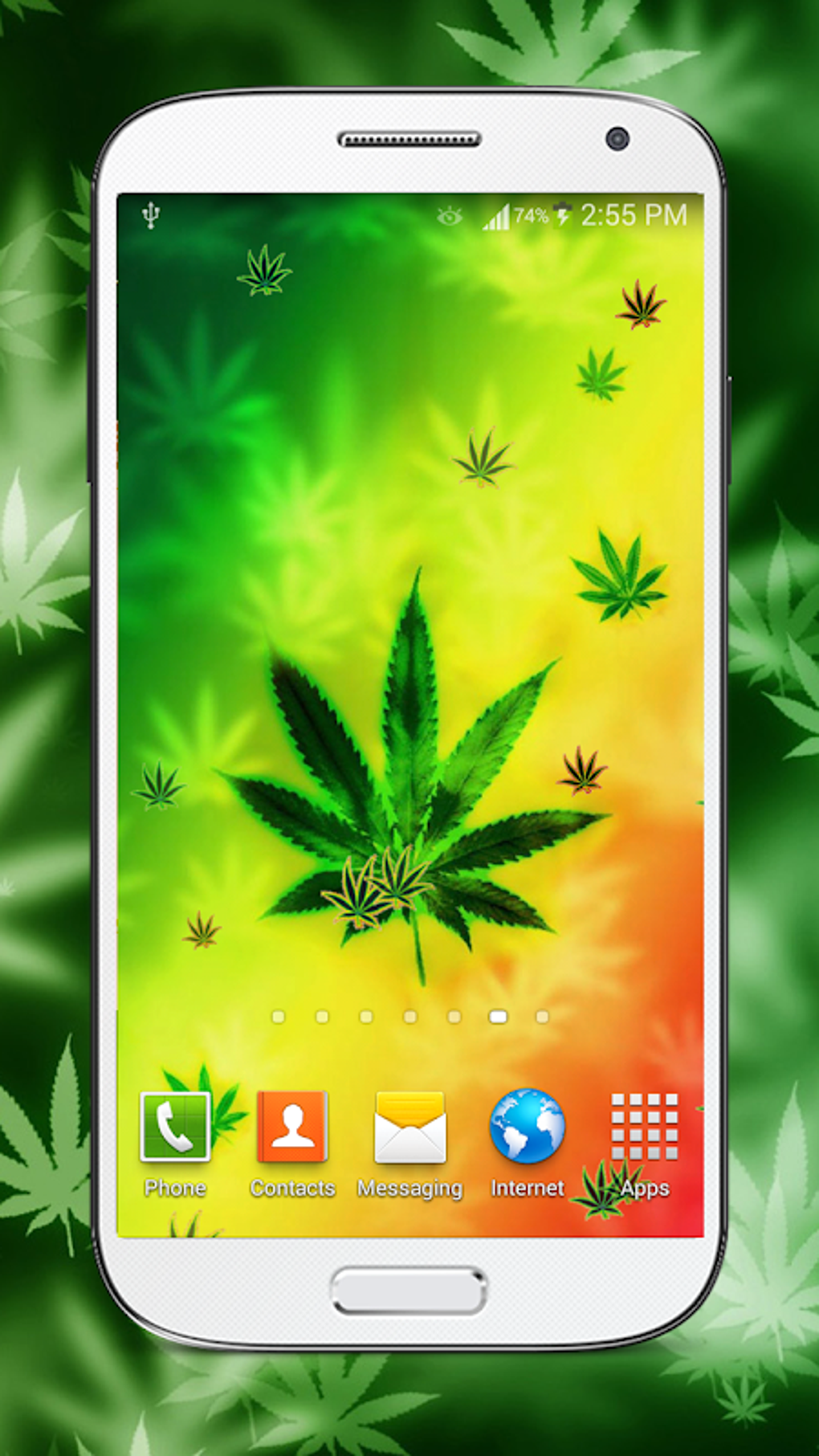 Rasta Weed Live Wallpaper HD APK Android 
