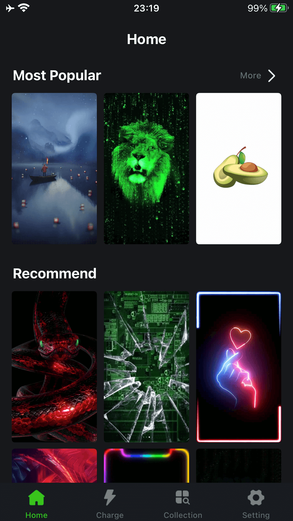 Charging Wallpapers para iPhone - Descargar