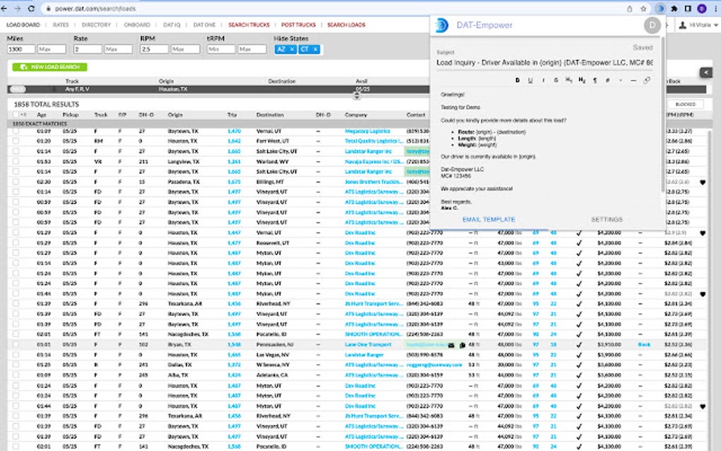 DAT-Empower para Google Chrome - Extensión Descargar
