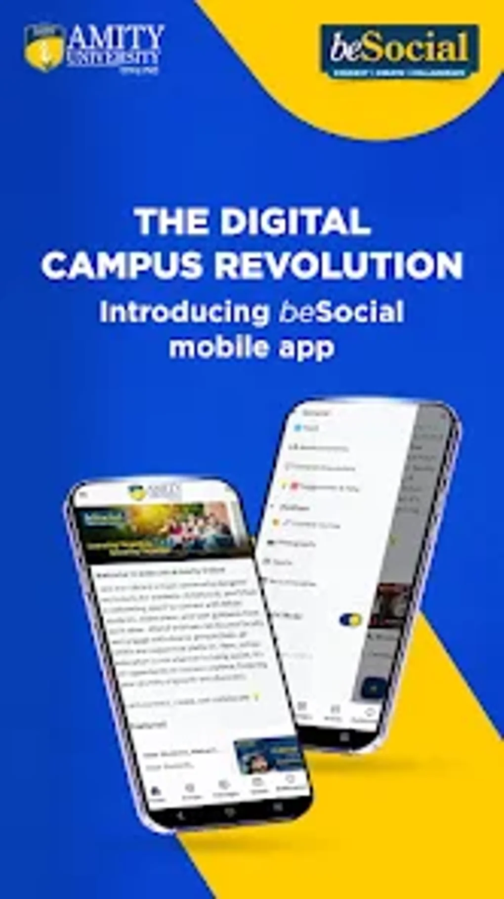 beSocial at Amity Online for Android - Download