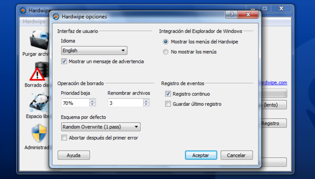 Hardwipe Portable - Descargar