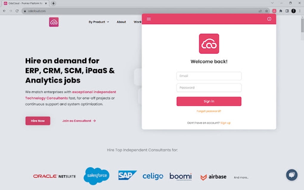 OdeCloud's Extension para Google Chrome - Extensión Descargar
