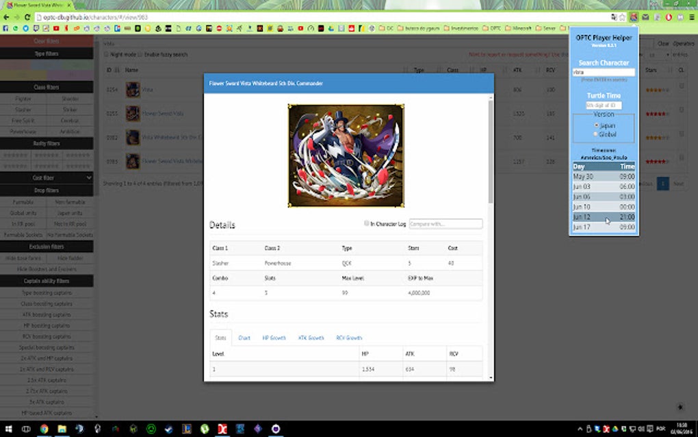 OPTC Player Helper для Google Chrome - Расширение Скачать