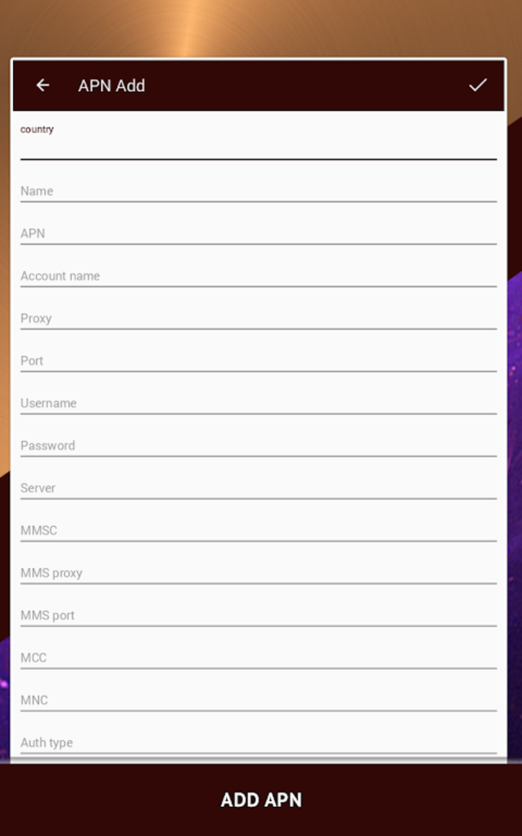 APN Settings APK for Android - Download