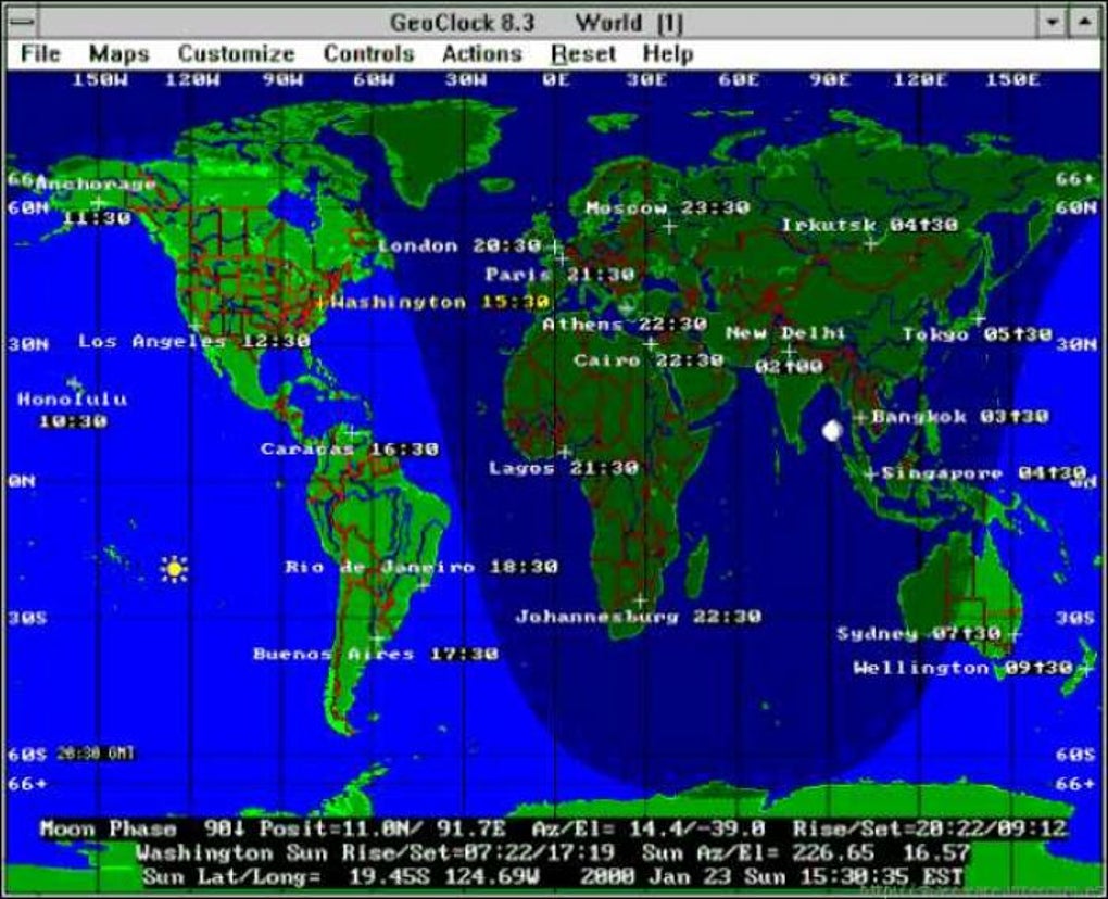 GeoClock for Windows (Windows) - Descargar