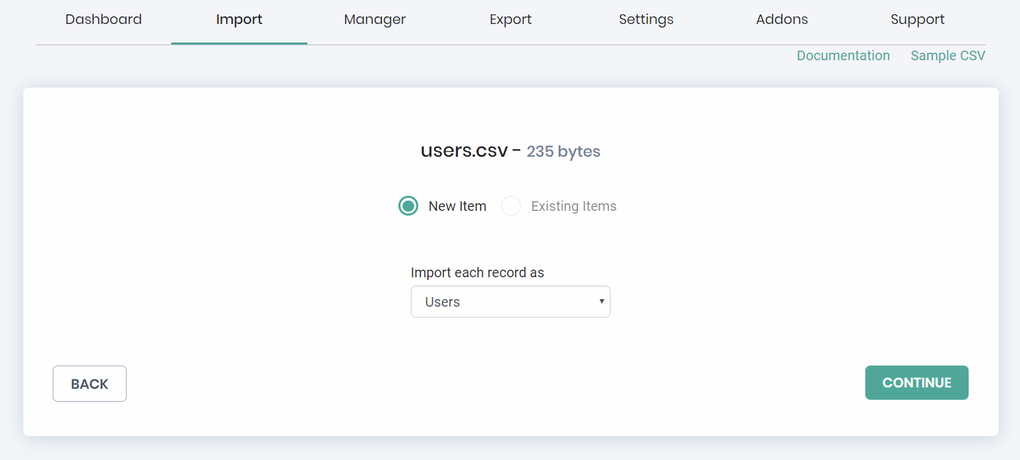 User Import with meta for WordPress - Download
