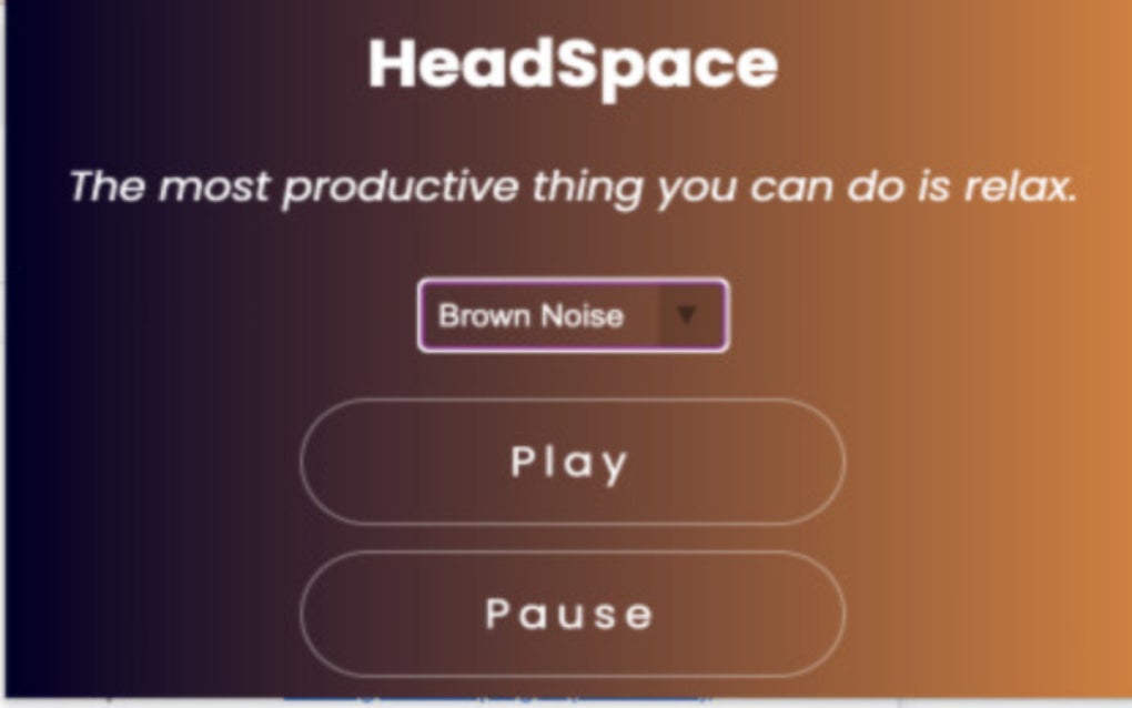 HeadSpace for Google Chrome - Extension Download