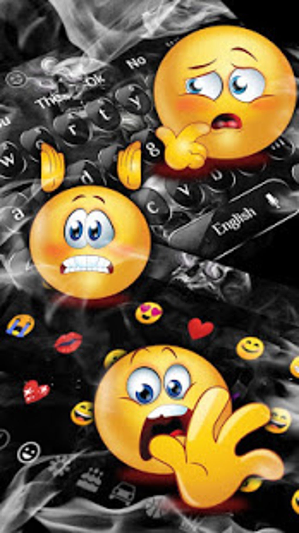Black Death Reaper Skull Keyboard Theme para Android - Descargar