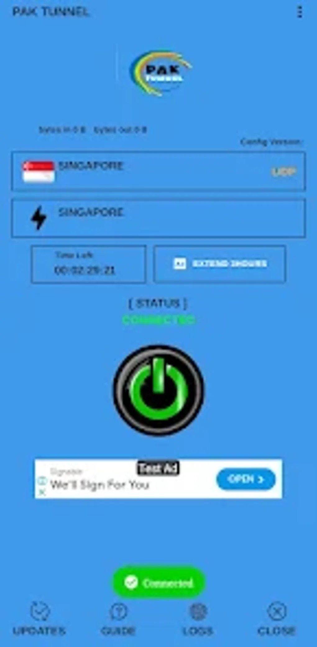 PAK TUNNEL สำหรับ Android - ดาวน์โหลด