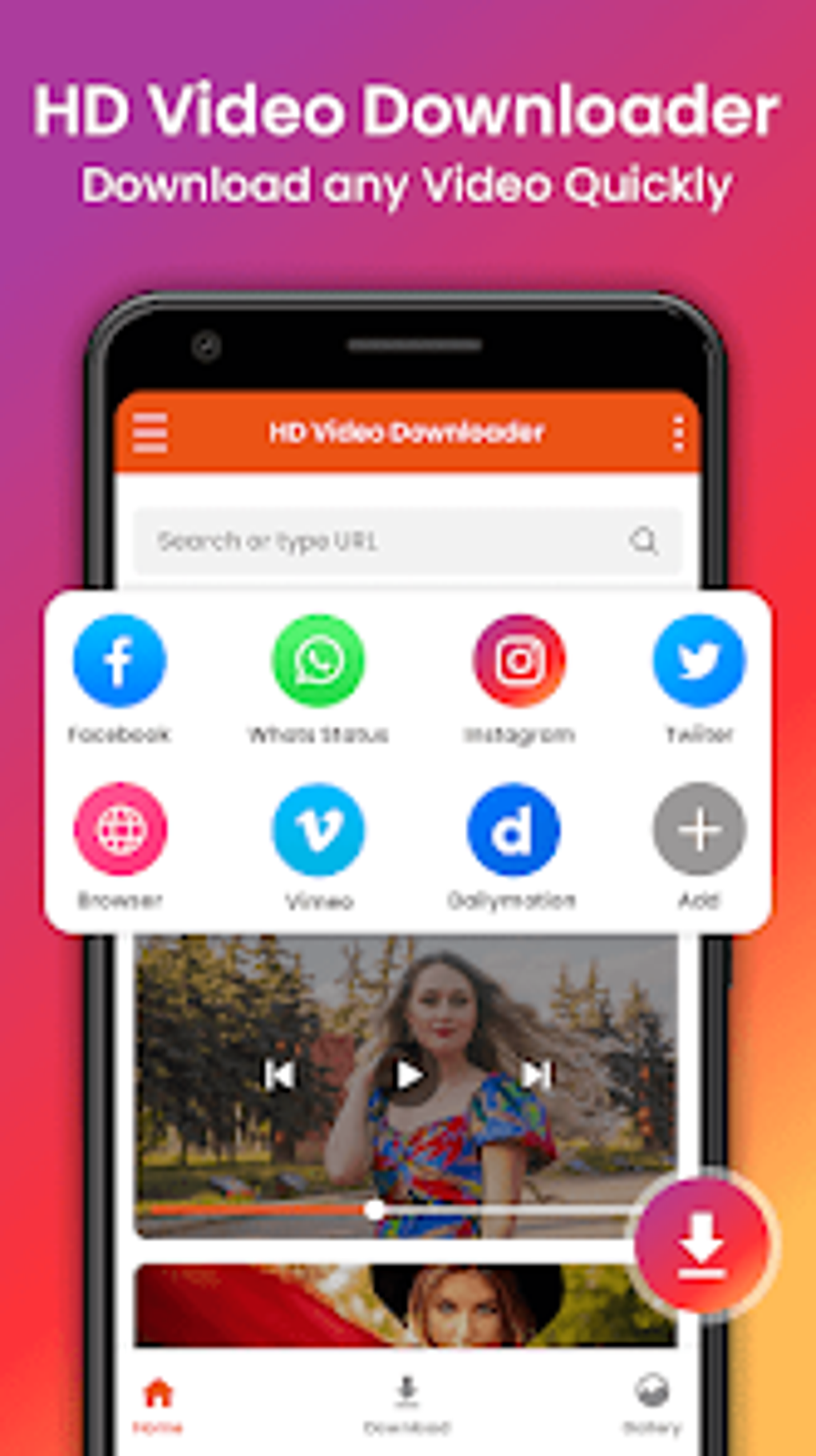 Video Downloader para Android - Descargar