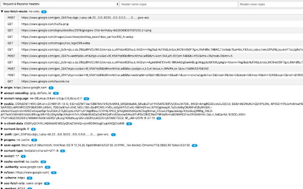Header Grep for Google Chrome - Extension Download