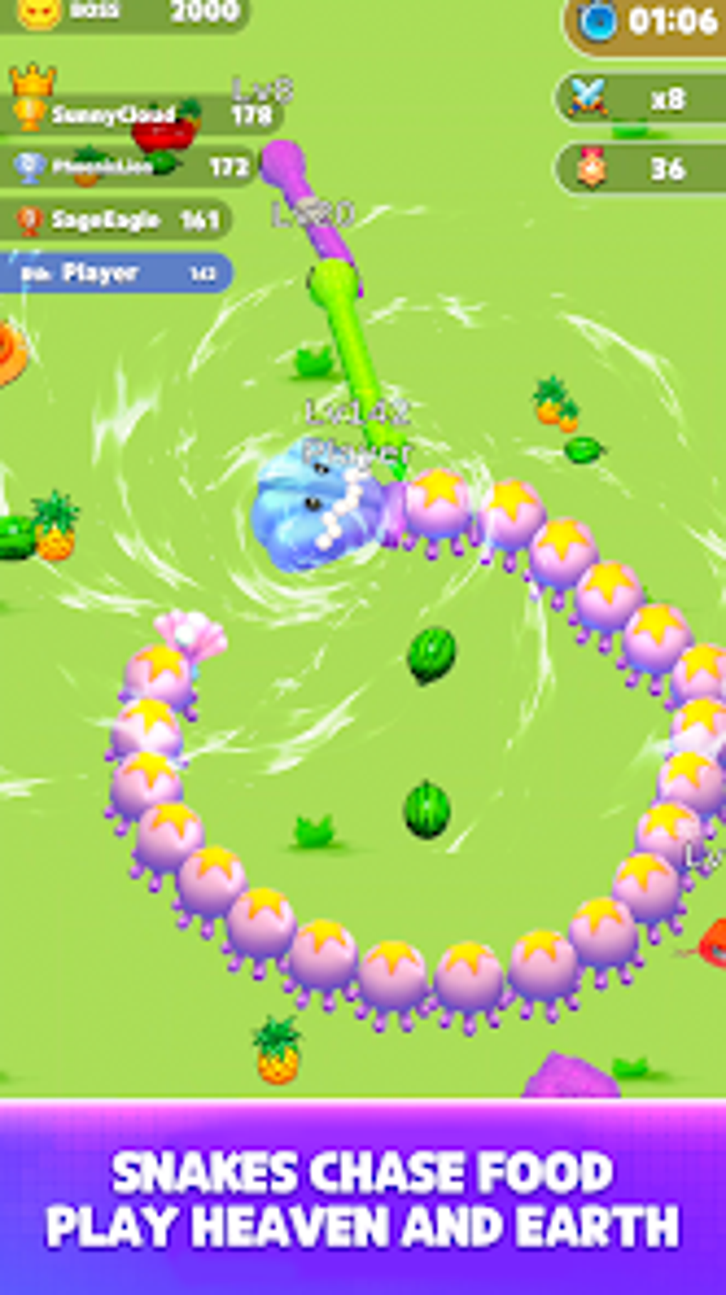 Snake Crazy para Android - Descargar