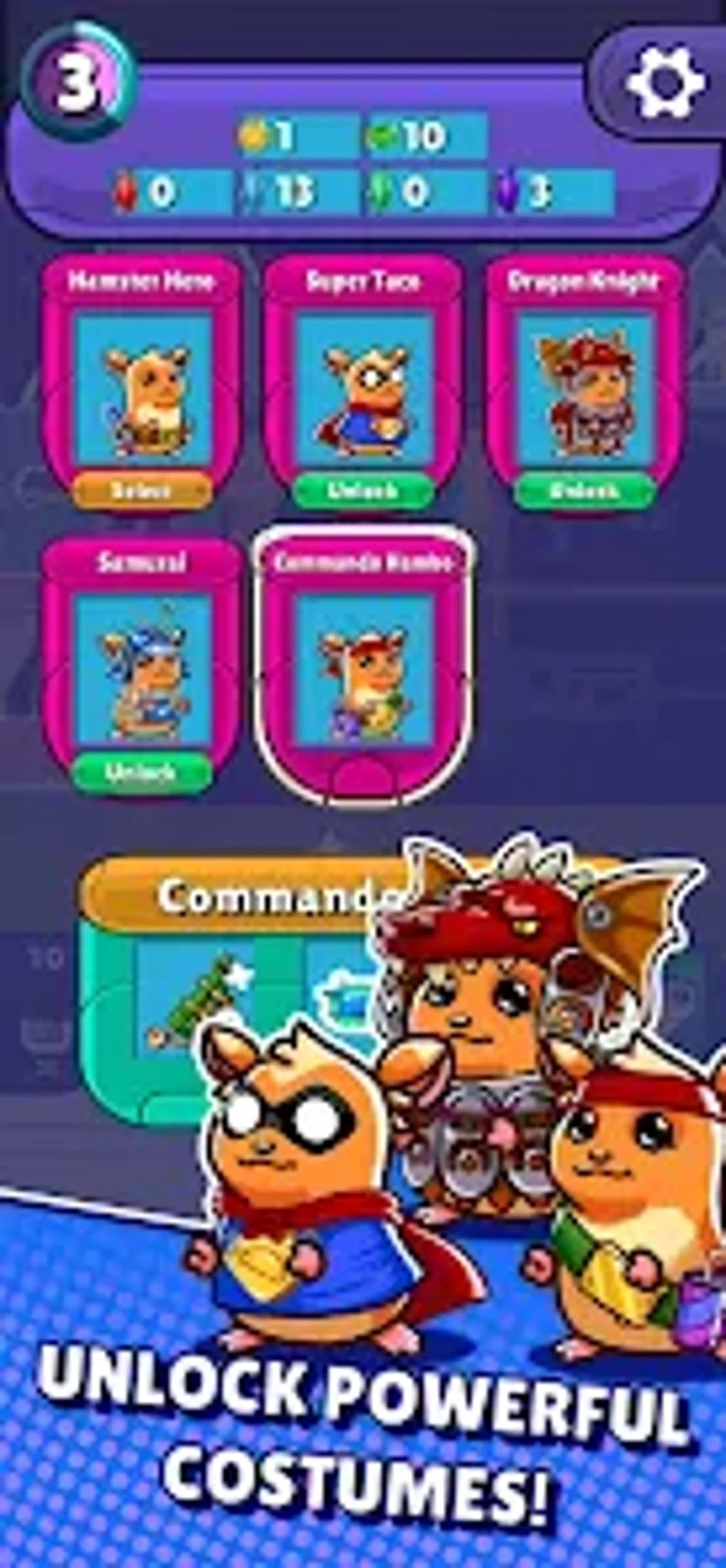 Taco: Hamster Hero para Android - Descargar