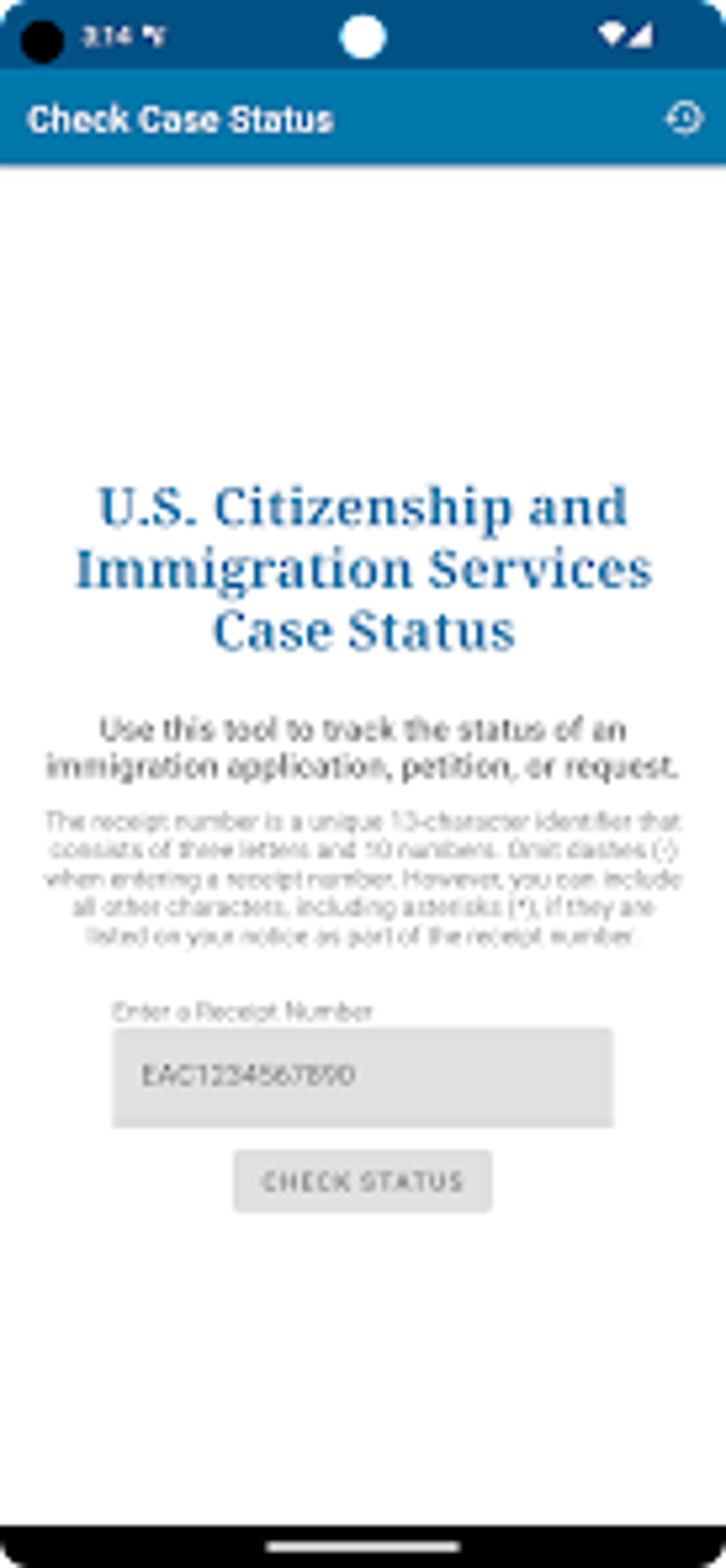 USCIS Case Tracker Immigration para Android - Descargar