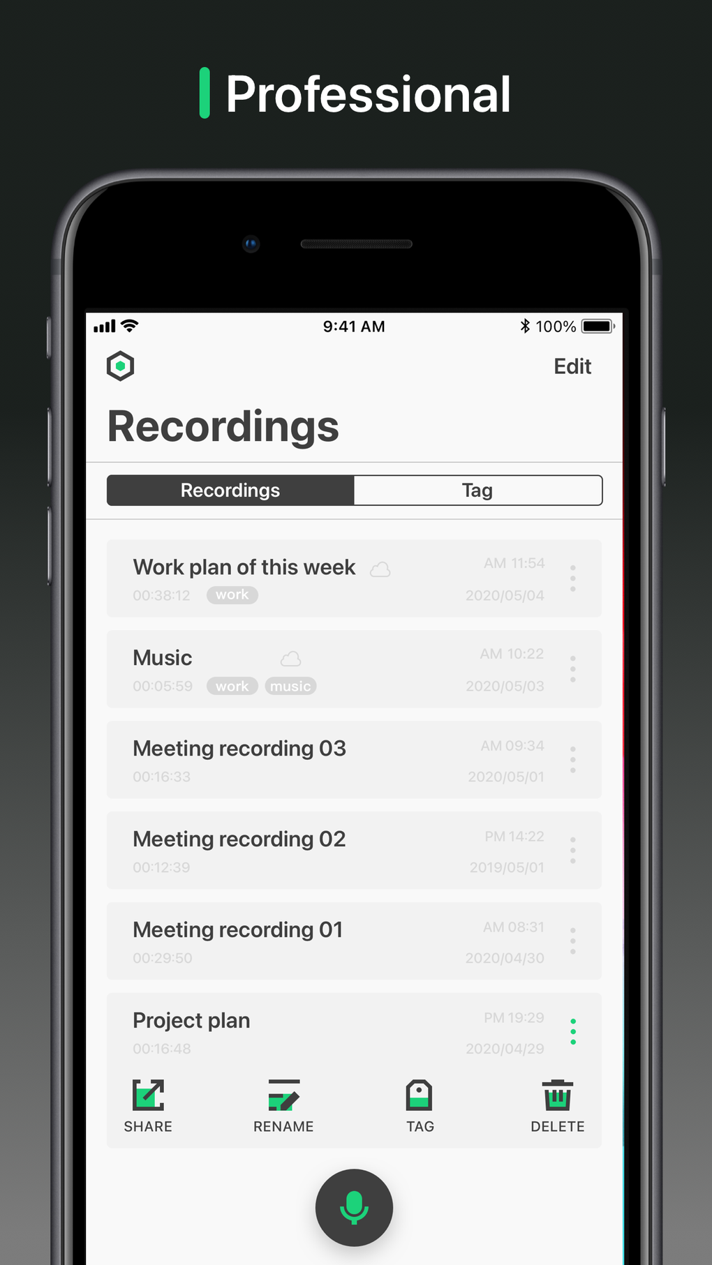 Voice Record - MemosRecorder para iPhone - Descargar