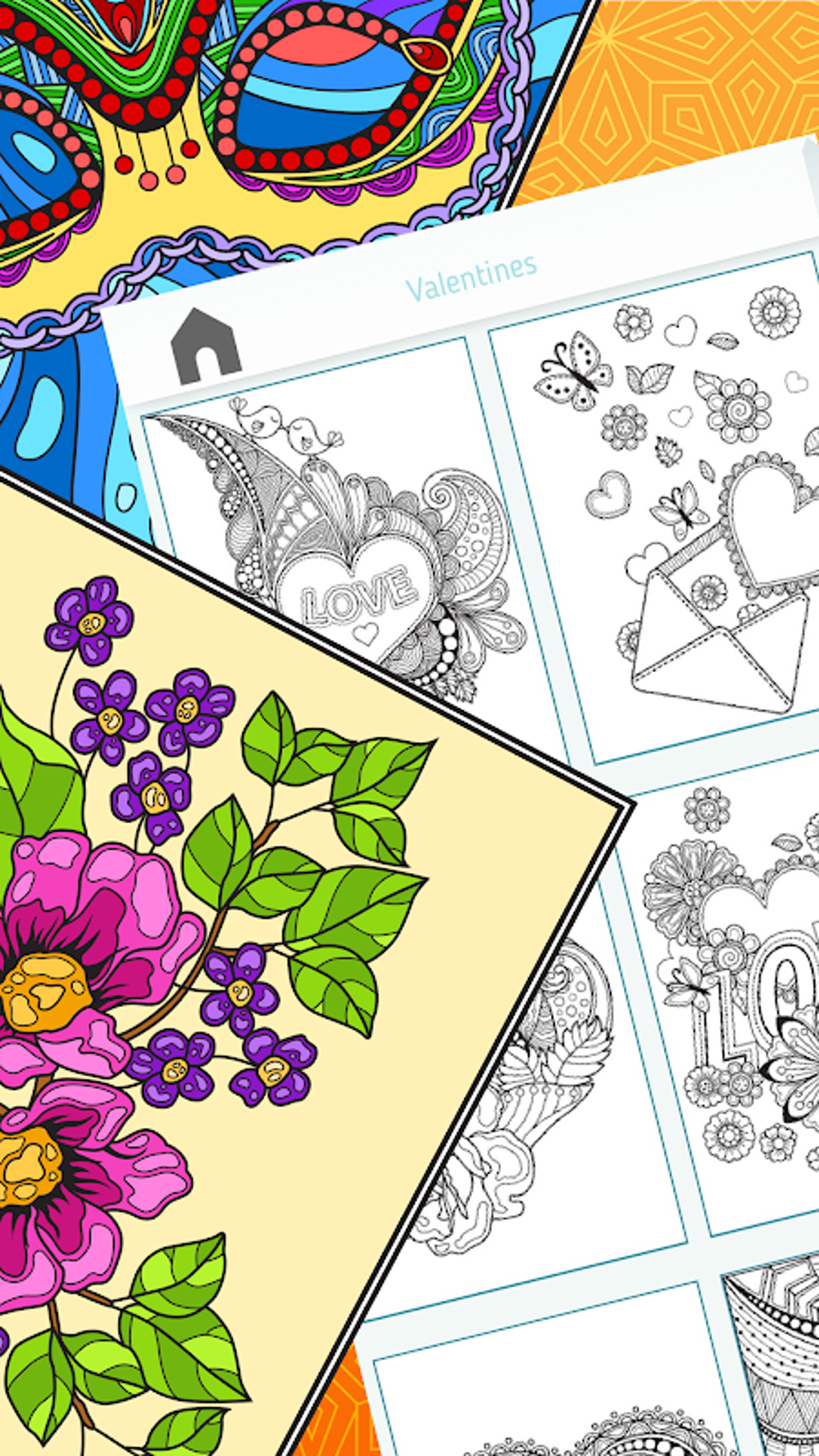 ColorSky: free antistress coloring book for adults APK para Android ...