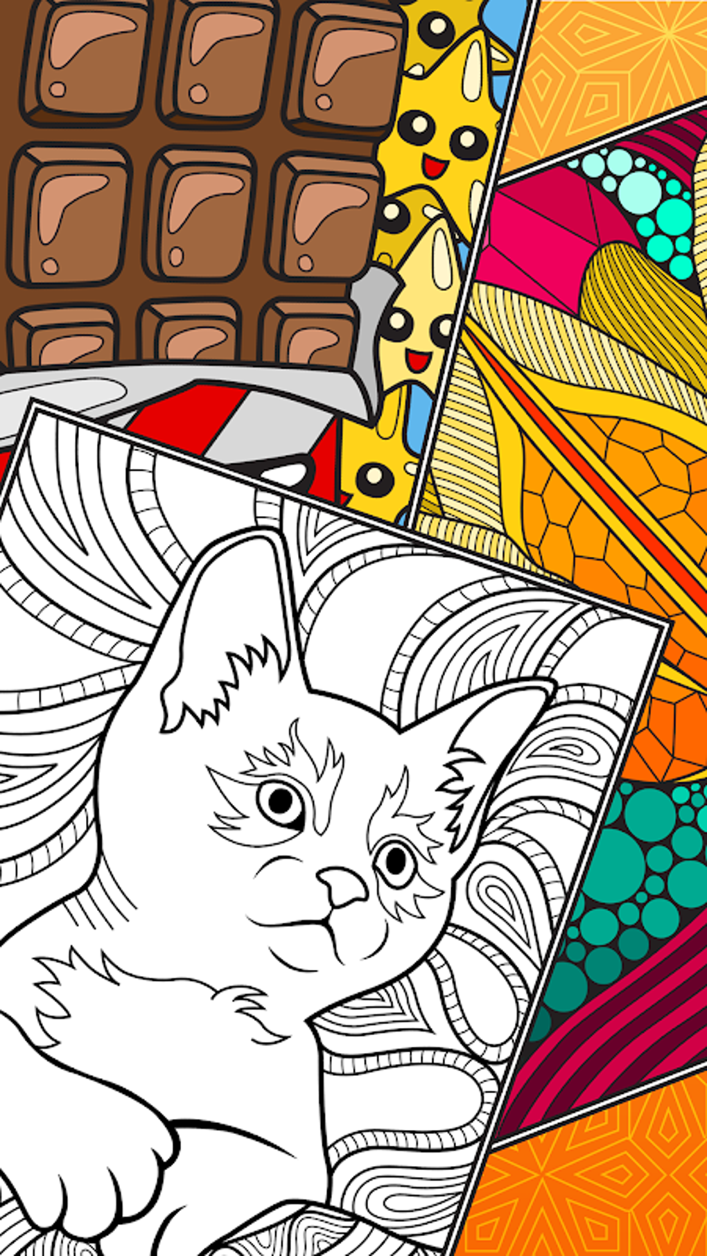 ColorSky: free antistress coloring book for adults APK para Android ...