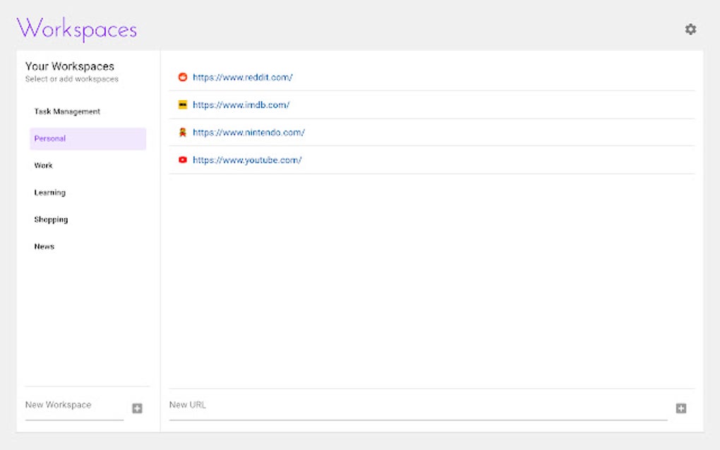Workspaces per Google Chrome - Estensione Download