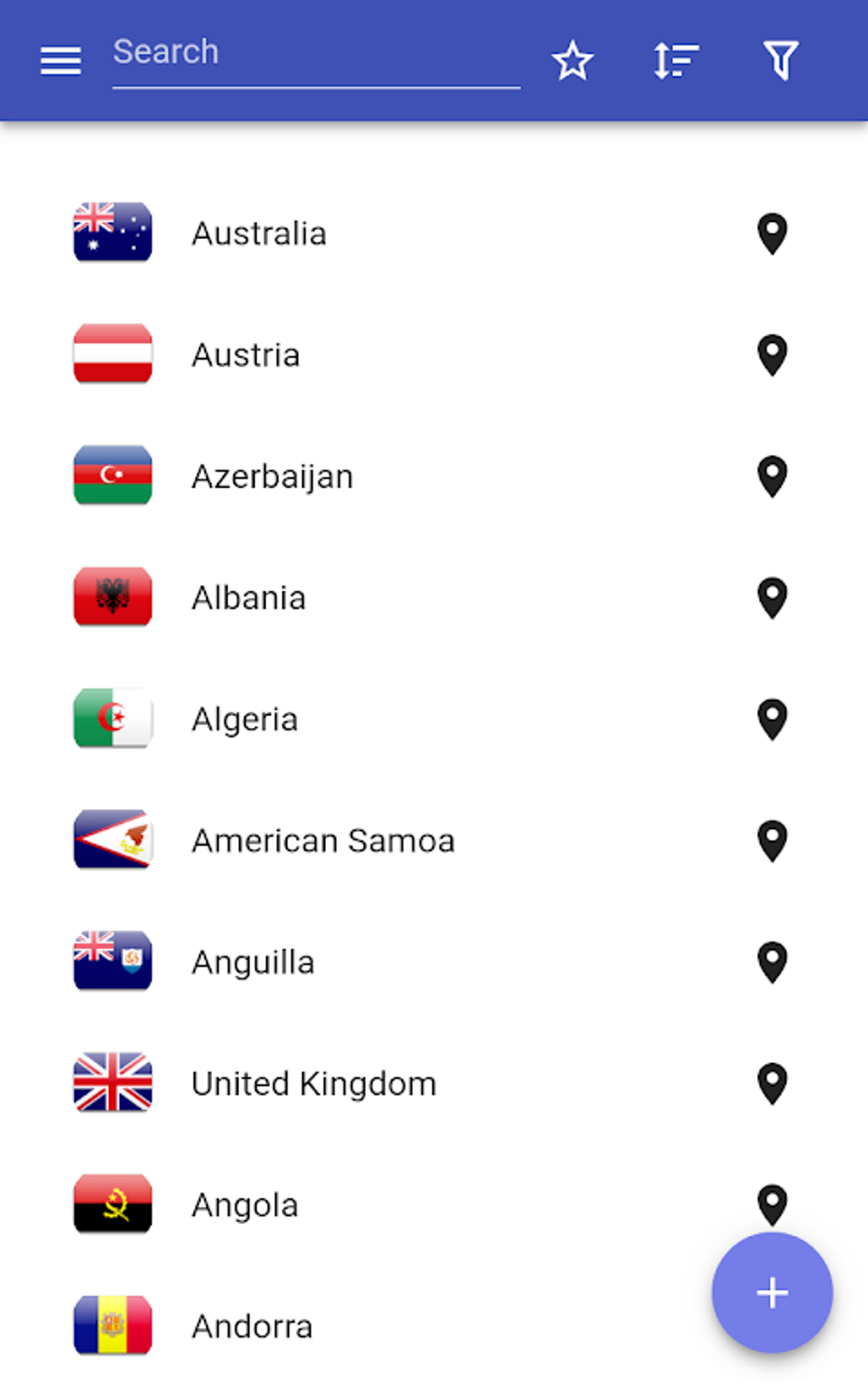 Android 용 Countries of the world APK - 다운로드