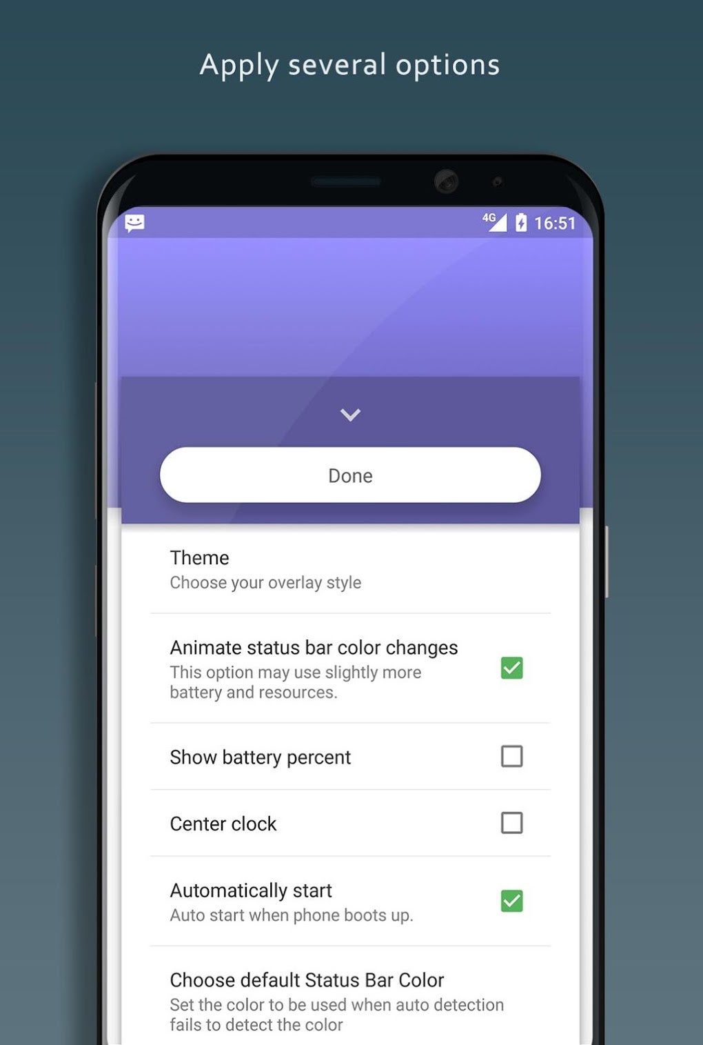 Material Status Bar APK for Android - Download