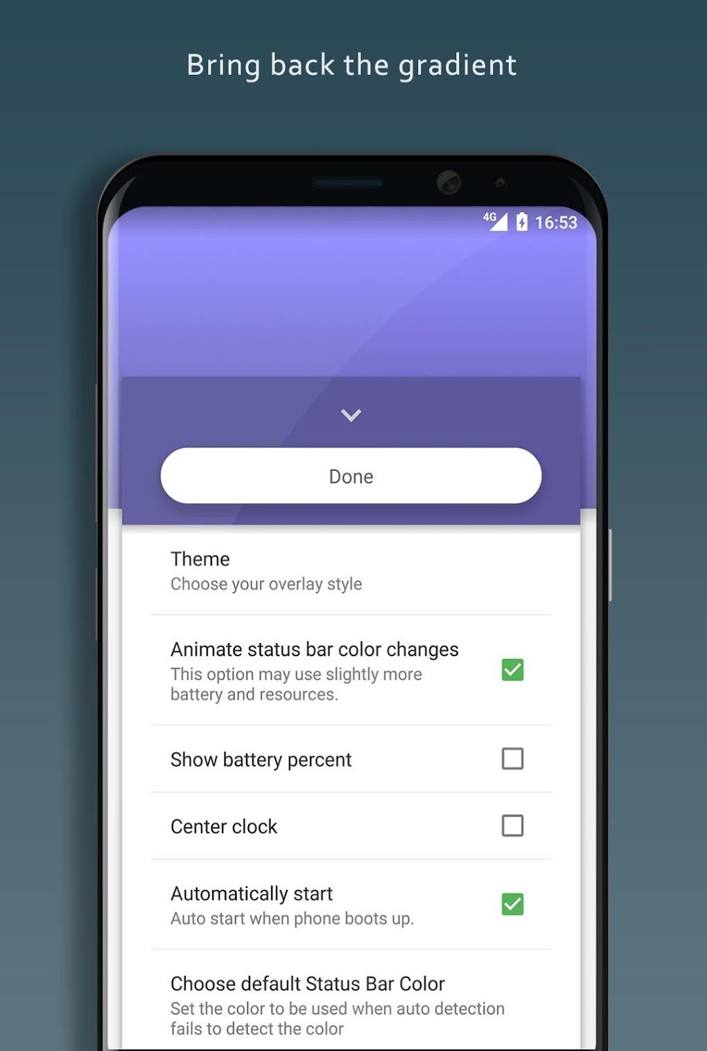 Material Status Bar APK for Android - Download