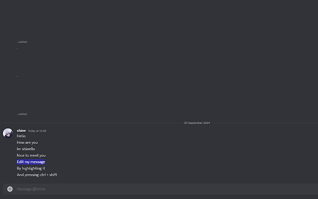 Discord Message Editor Google Chrome 용 - 확장 프로그램 다운로드