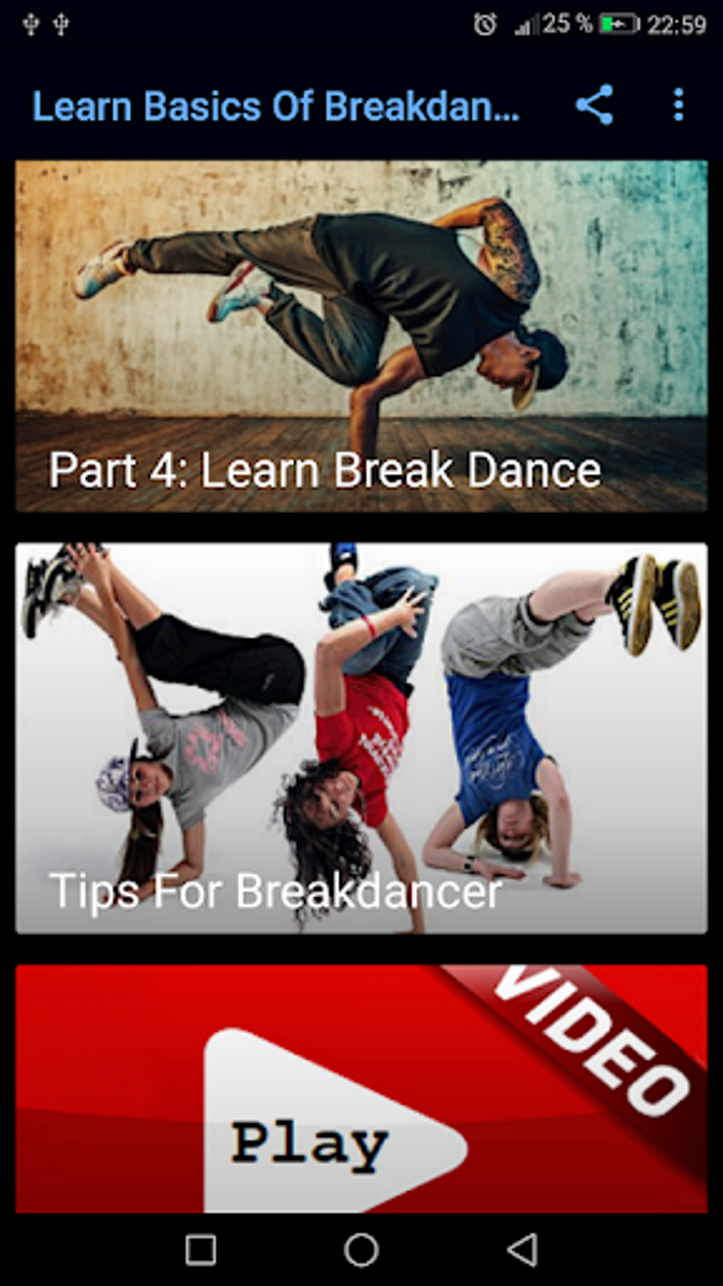 Learn Basics Of Breakdance for Android - Download