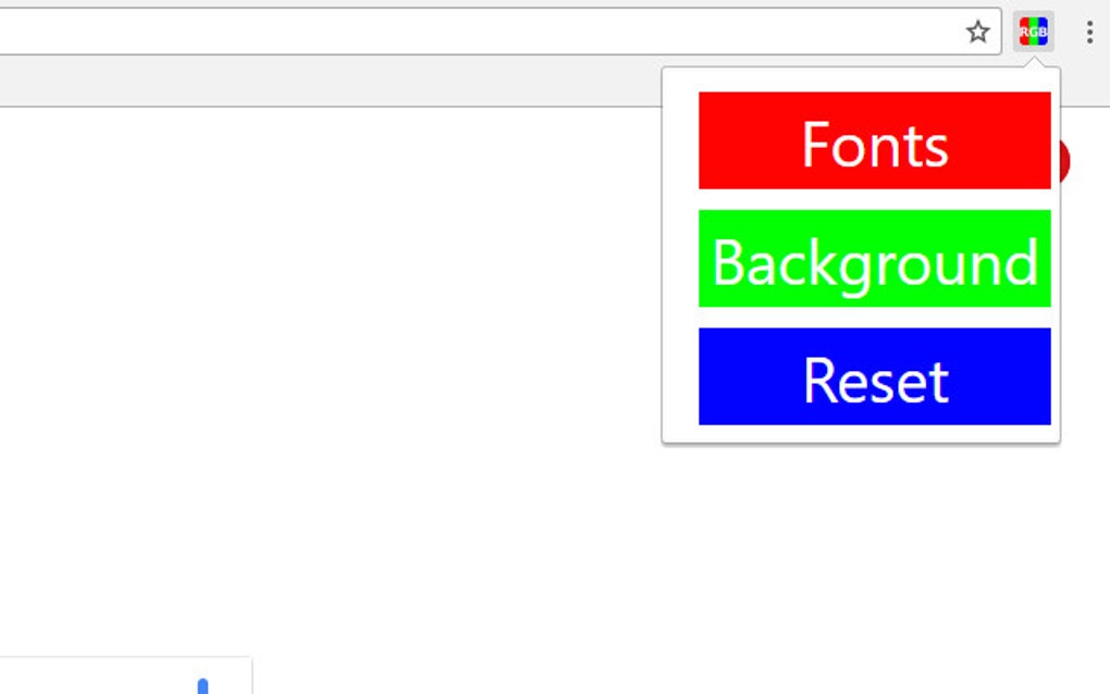 Colour Changer for Google Chrome - Extension Download