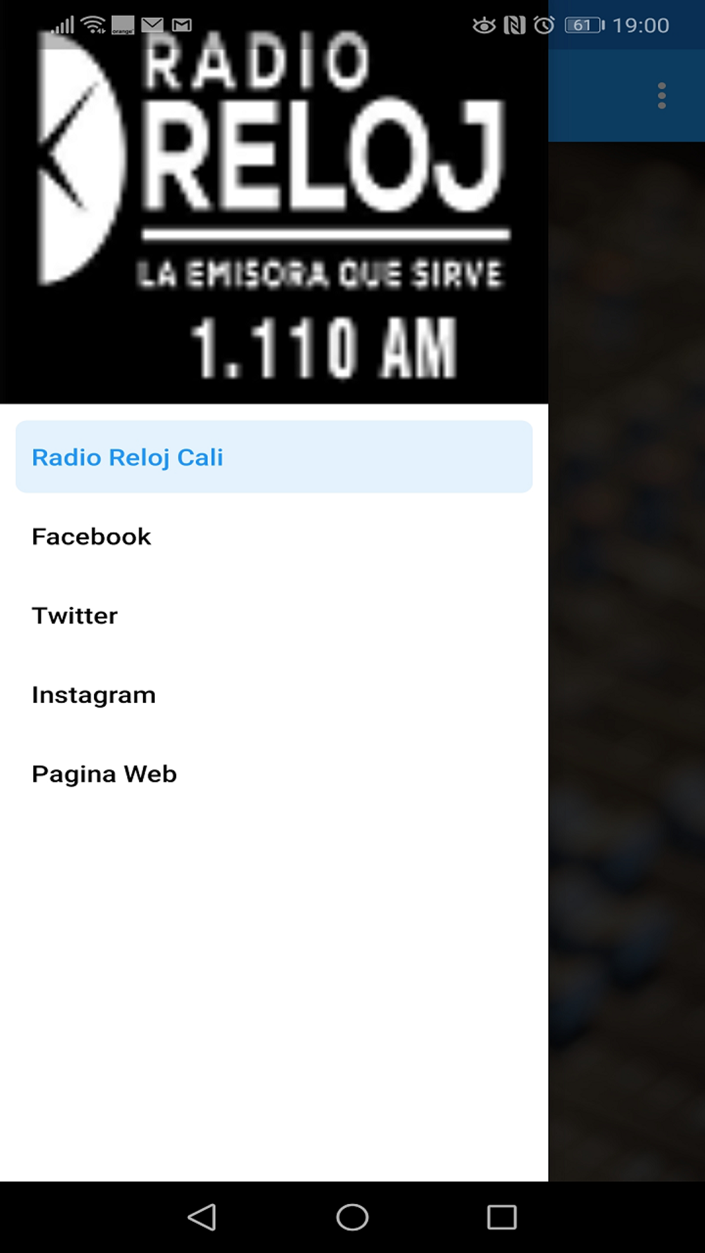 Radio Reloj Cali para Android - Descargar