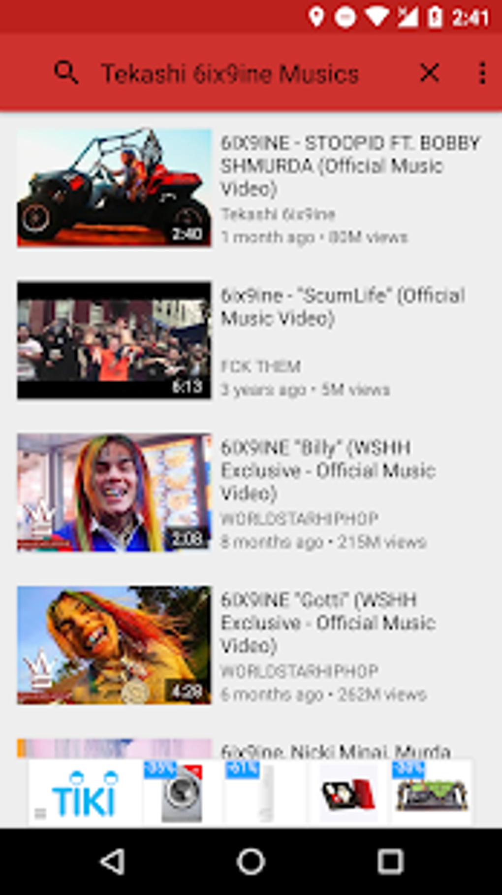 Takashi 6ix9ine Music All Songs for Android - Download