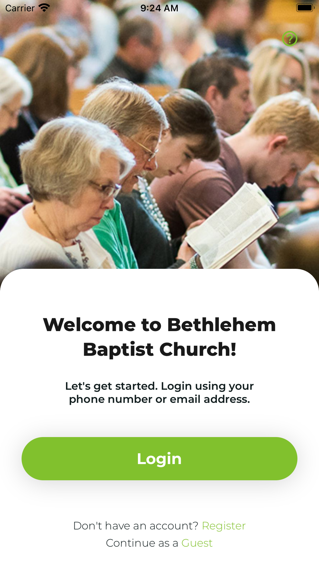 Bethlehem Baptist Church App for iPhone - Download