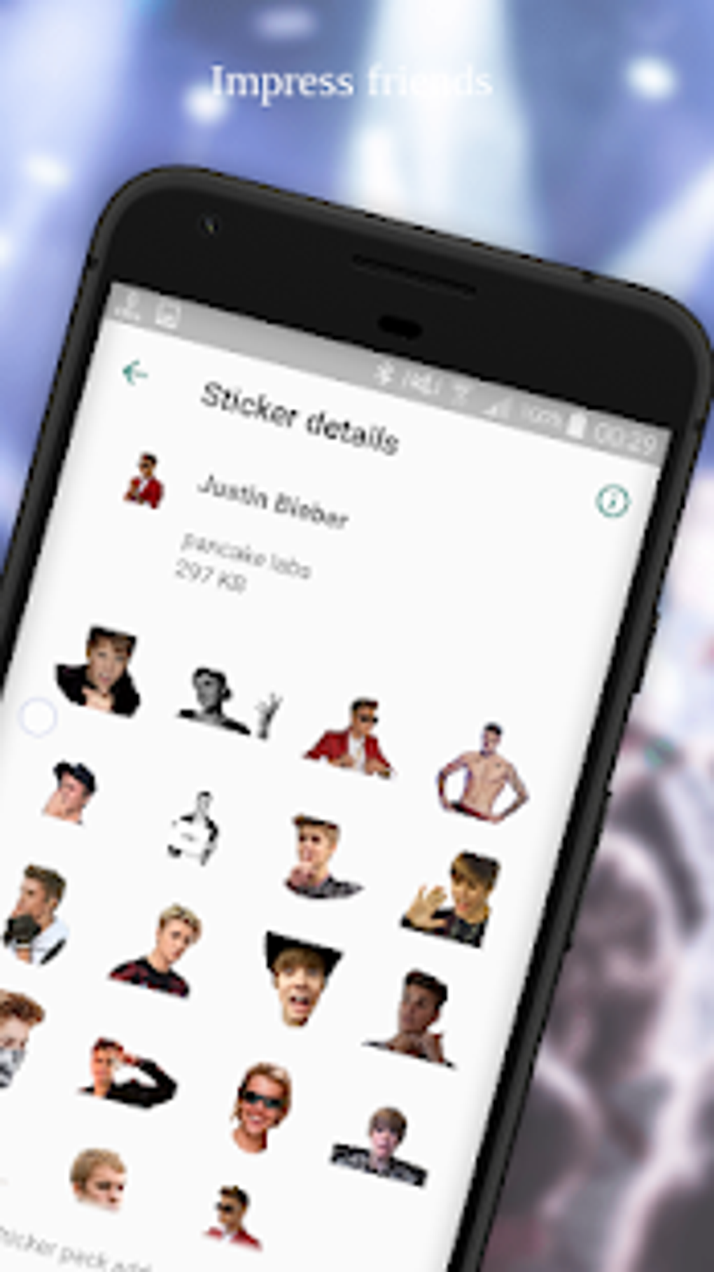 Celebrity Sticker Pack para Android - Descargar