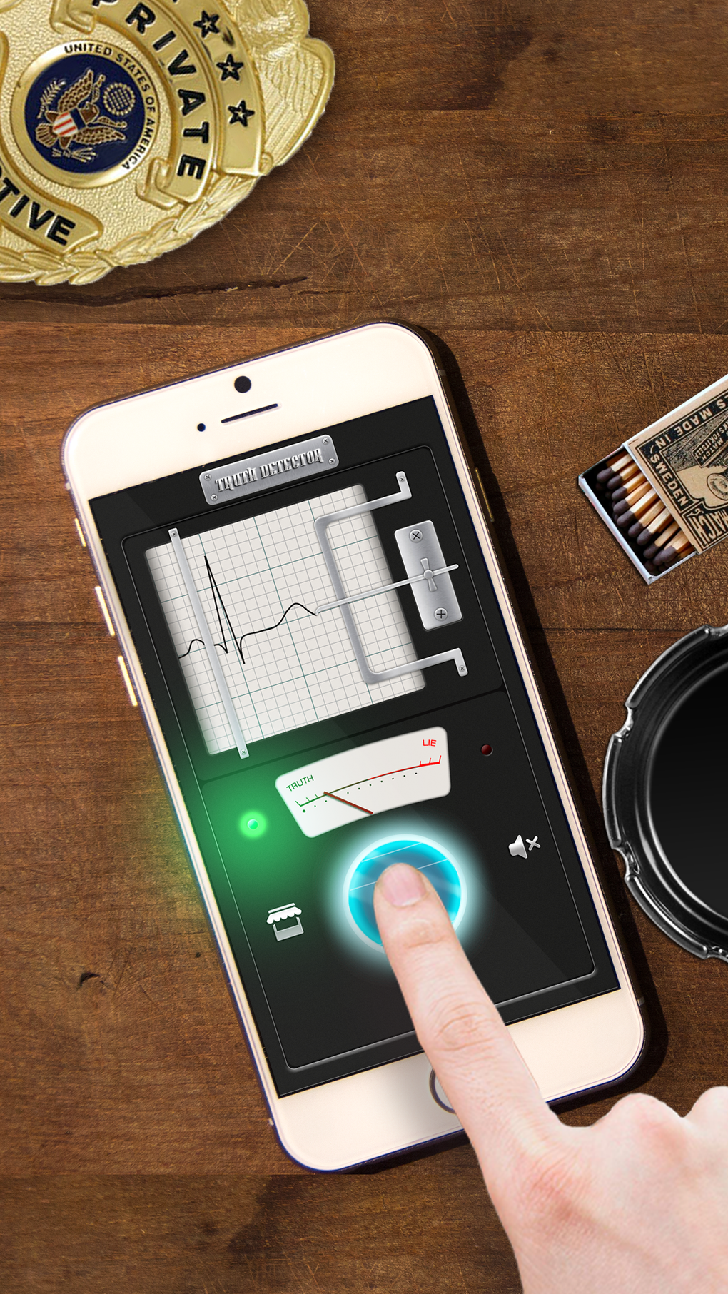 Lie Detector - Finger Scan Prank para iPhone - Download