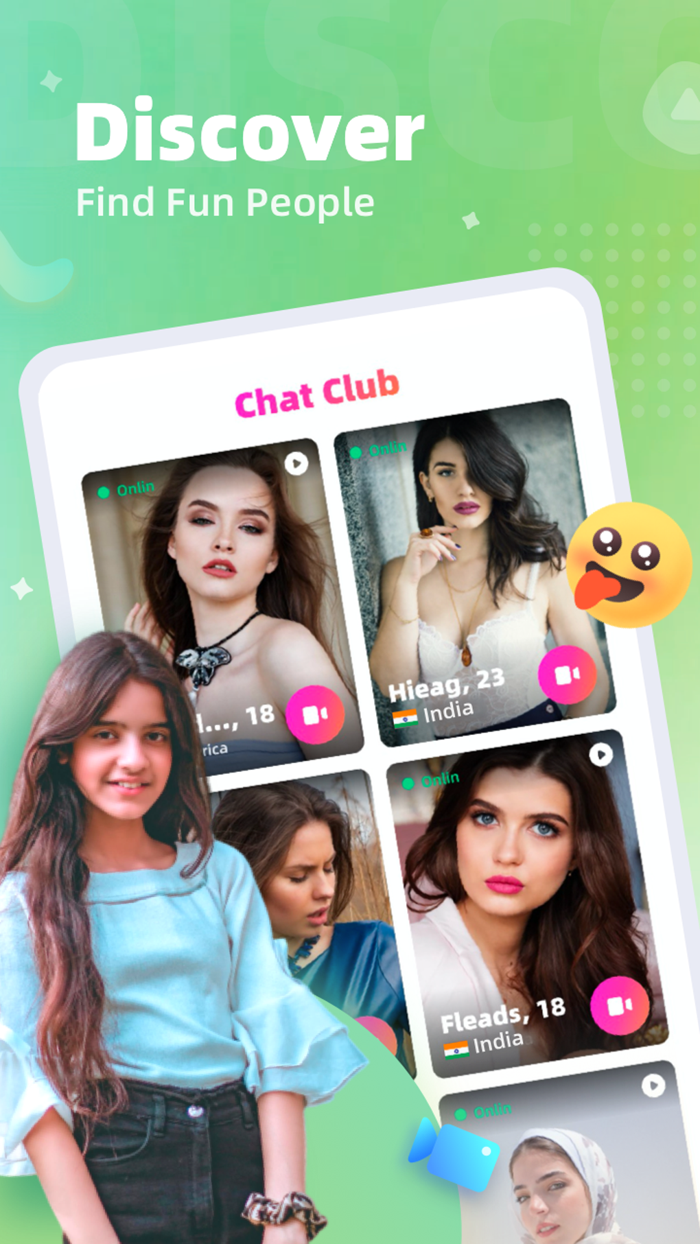 Muaah Lite - Live Video Chat for Android - Download