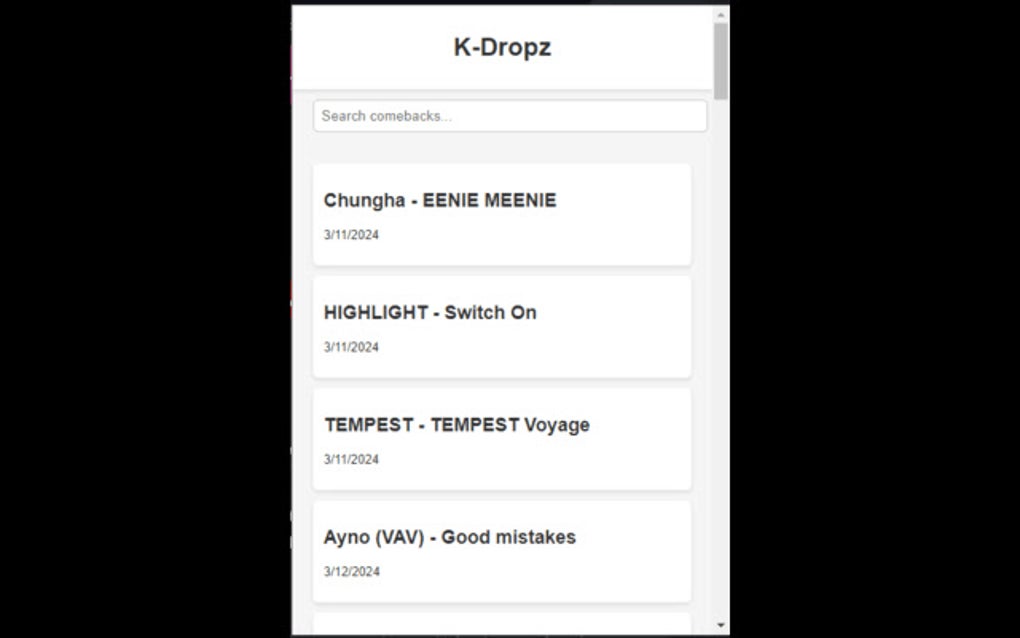K-Dropz for Google Chrome - Extension Download