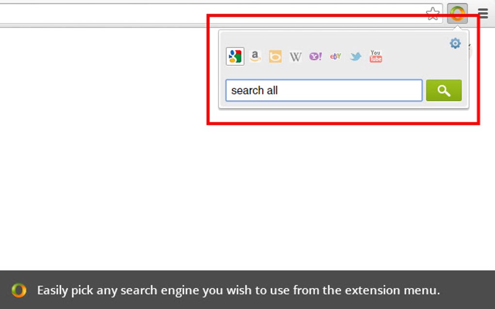 Search All para Google Chrome - Extensión Descargar