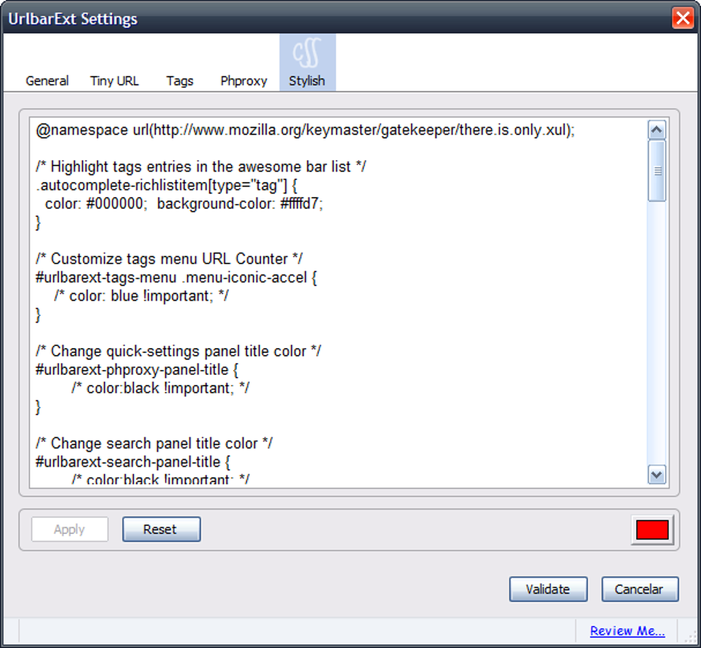 UrlbarExt - Descargar