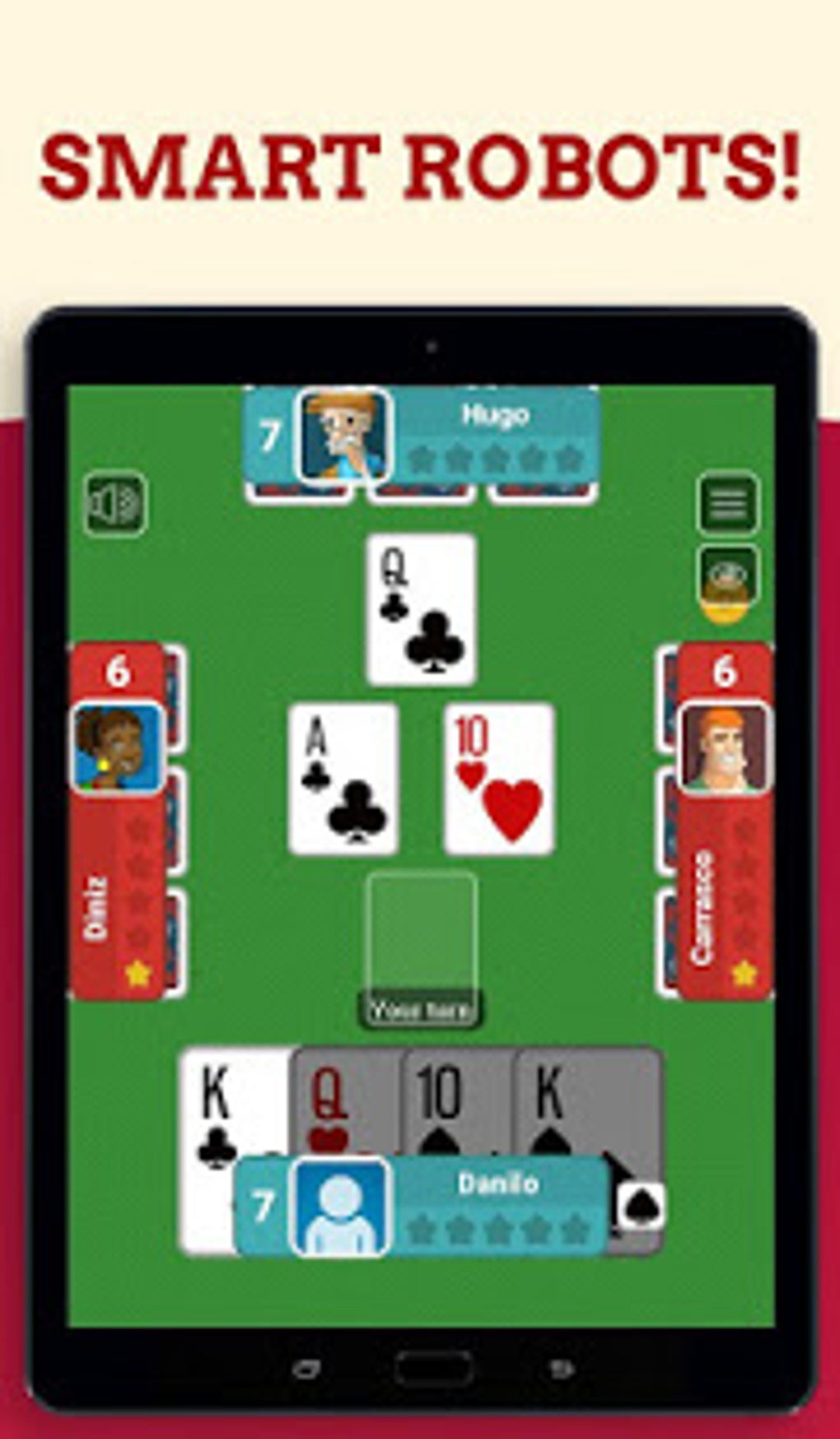 Euchre Free: Classic Card Games For Addict Players APK for Android ...
