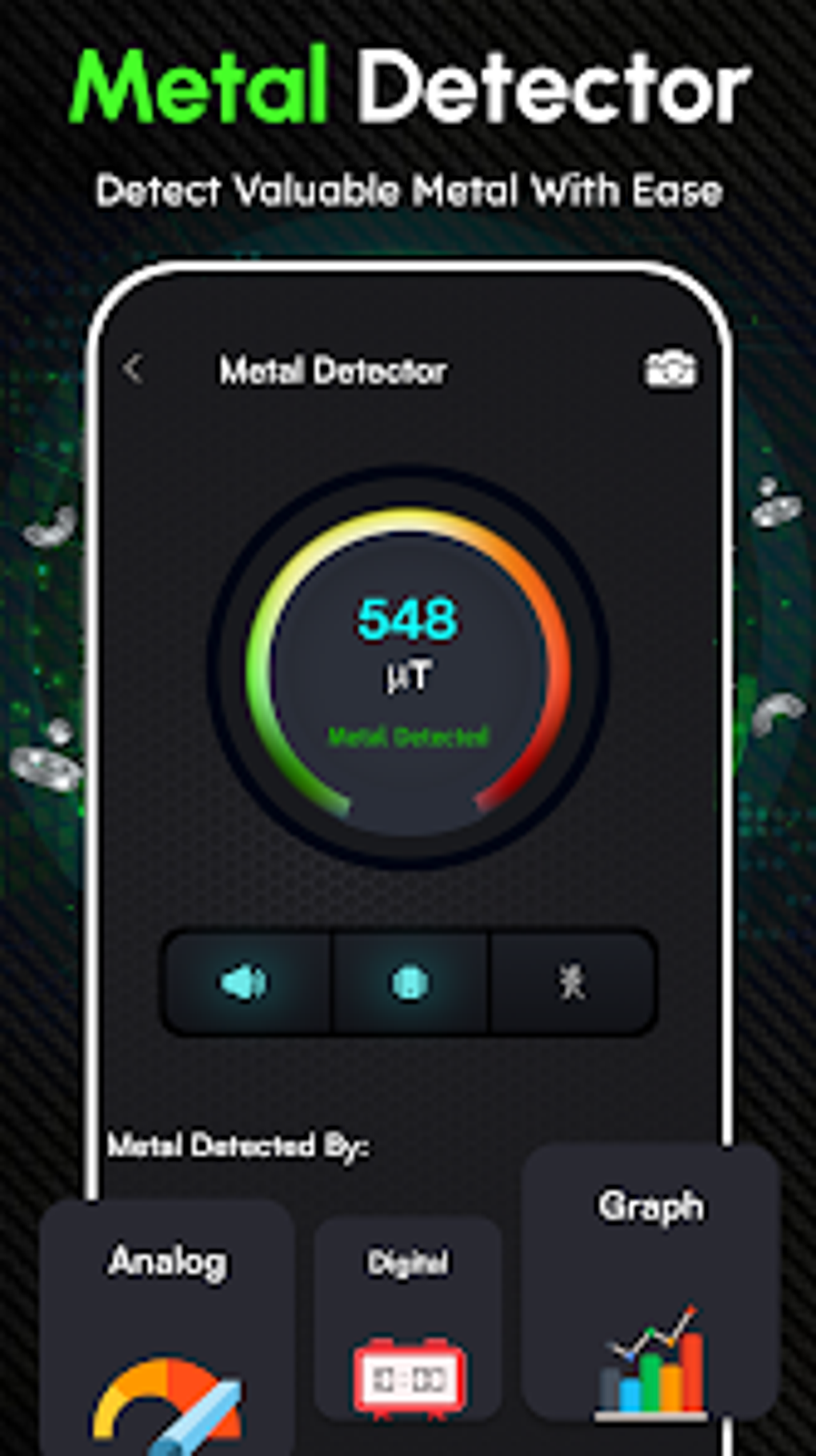 Metal Detector Gold Detector for Android - Download
