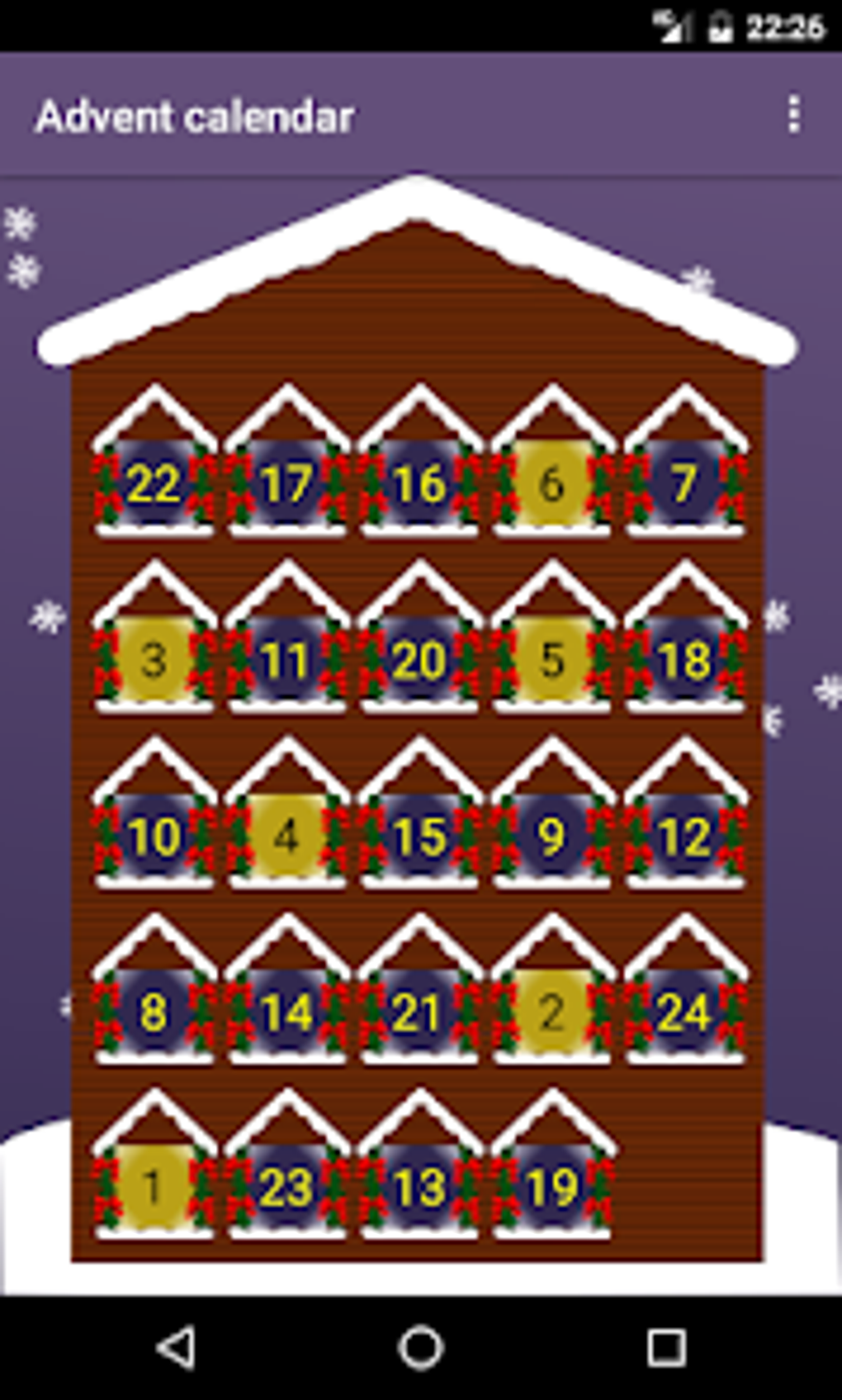 Android için Advent calendar - İndir