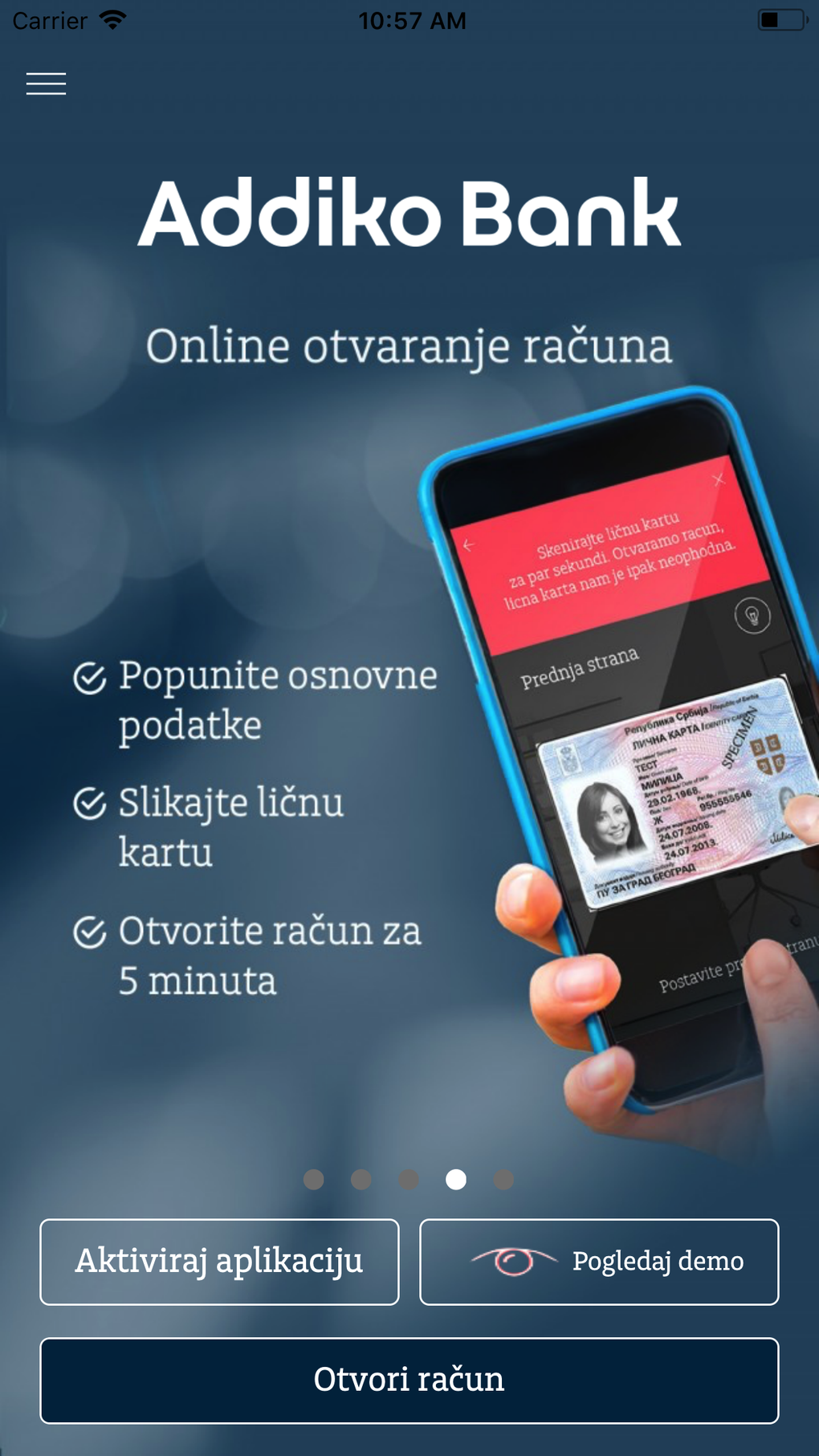 Addiko Mobile Srbija para iPhone - Descargar
