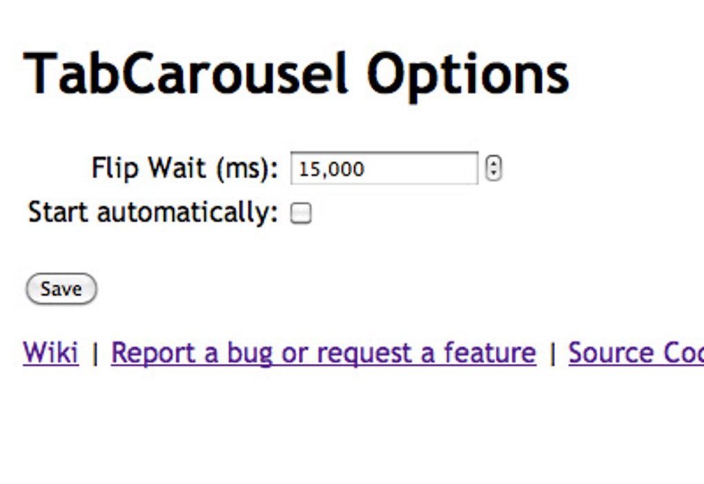 TabCarousel for Google Chrome - Extension Download