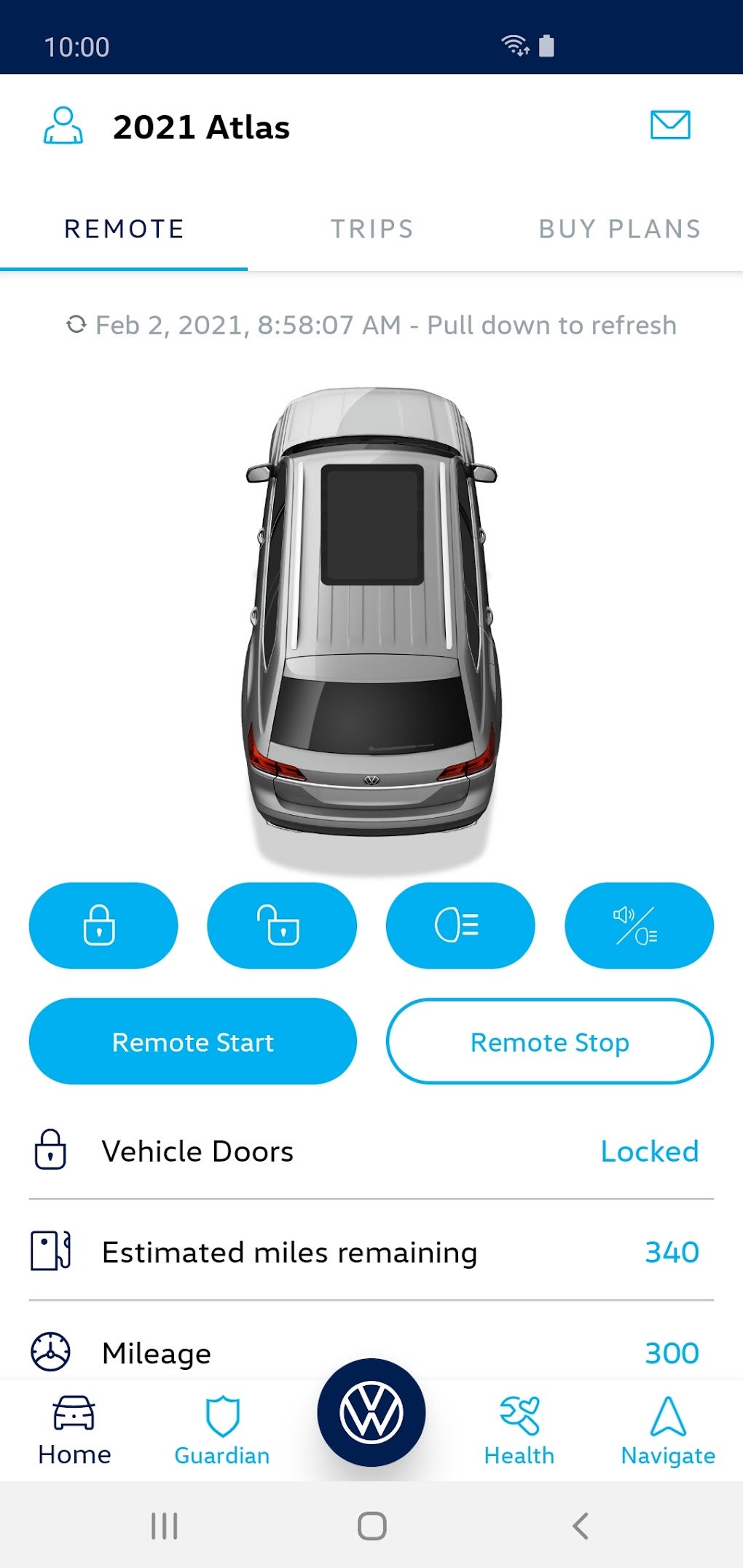 Volkswagen Car-Net cho Android - Tải về