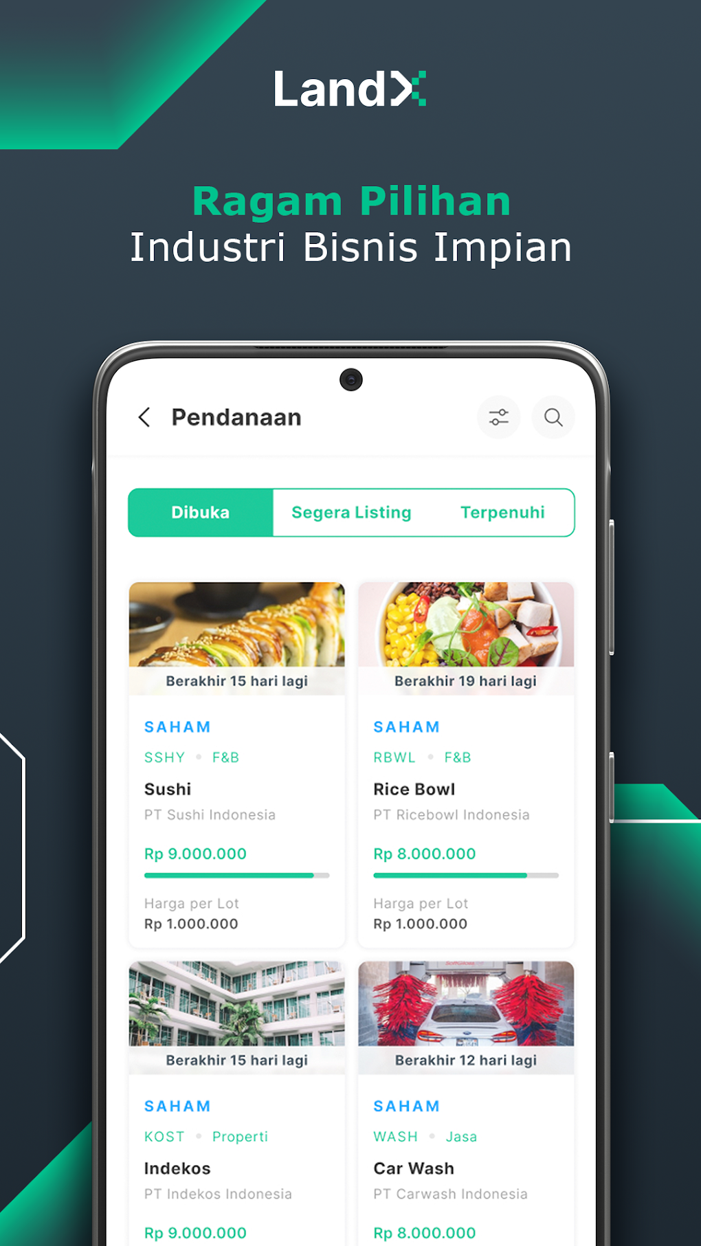 LandX Equity Crowdfunding APK for Android - Download