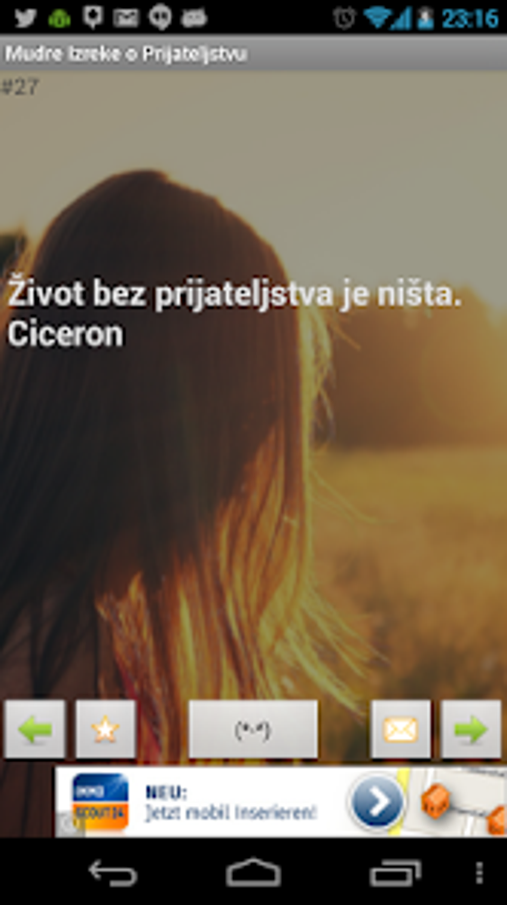 Mudre Izreke o Prijateljstvu for Android - Download