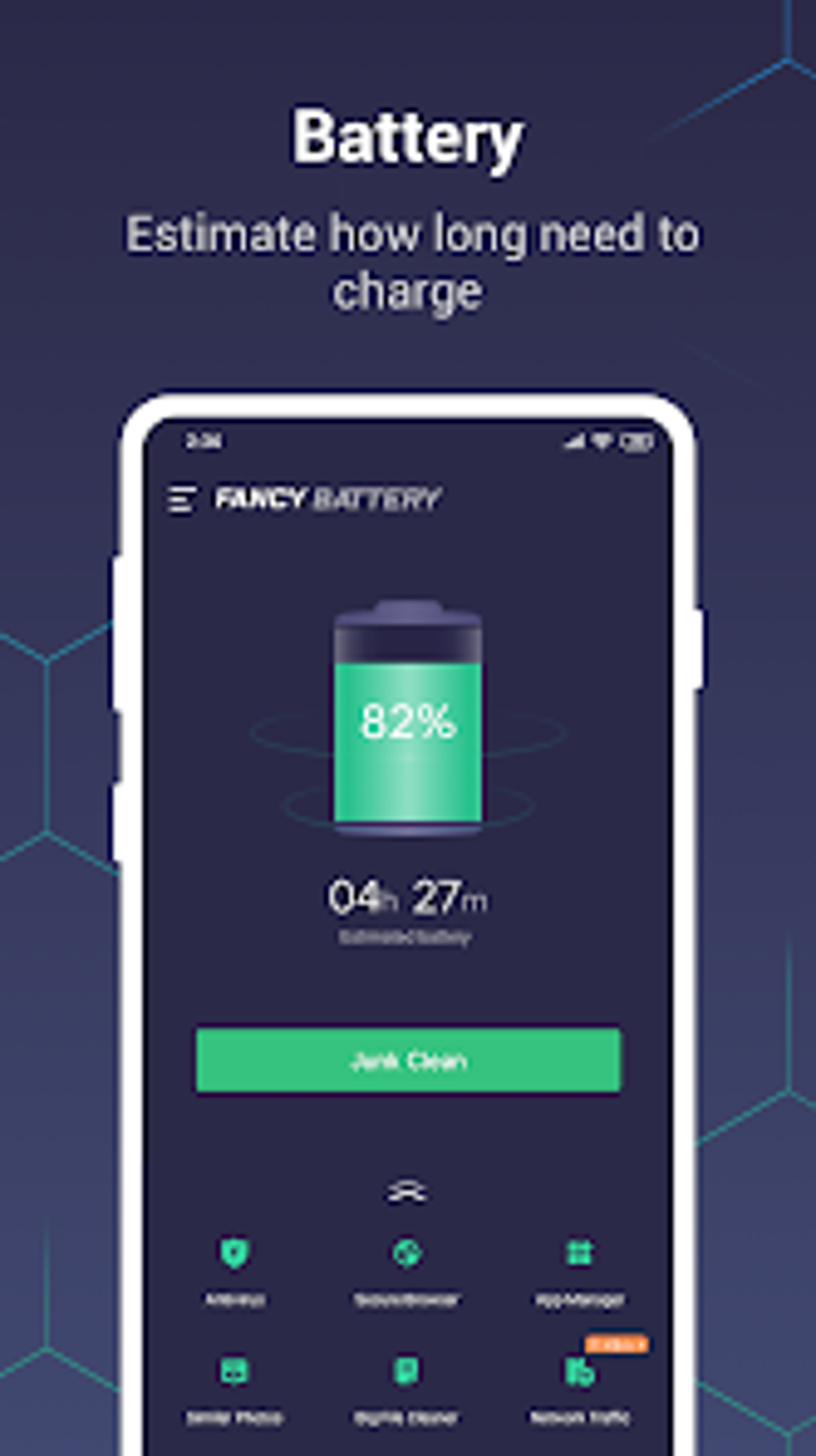 Fancy Battery: Cleaner Secure APK สำหรับ Android - ดาวน์โหลด