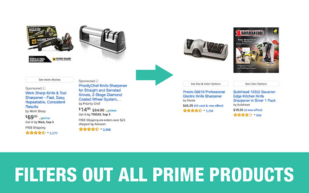 AMZ Prime Filter para Google Chrome - Extensão Download