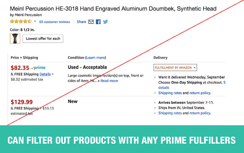 AMZ Prime Filter for Google Chrome - Extension Download