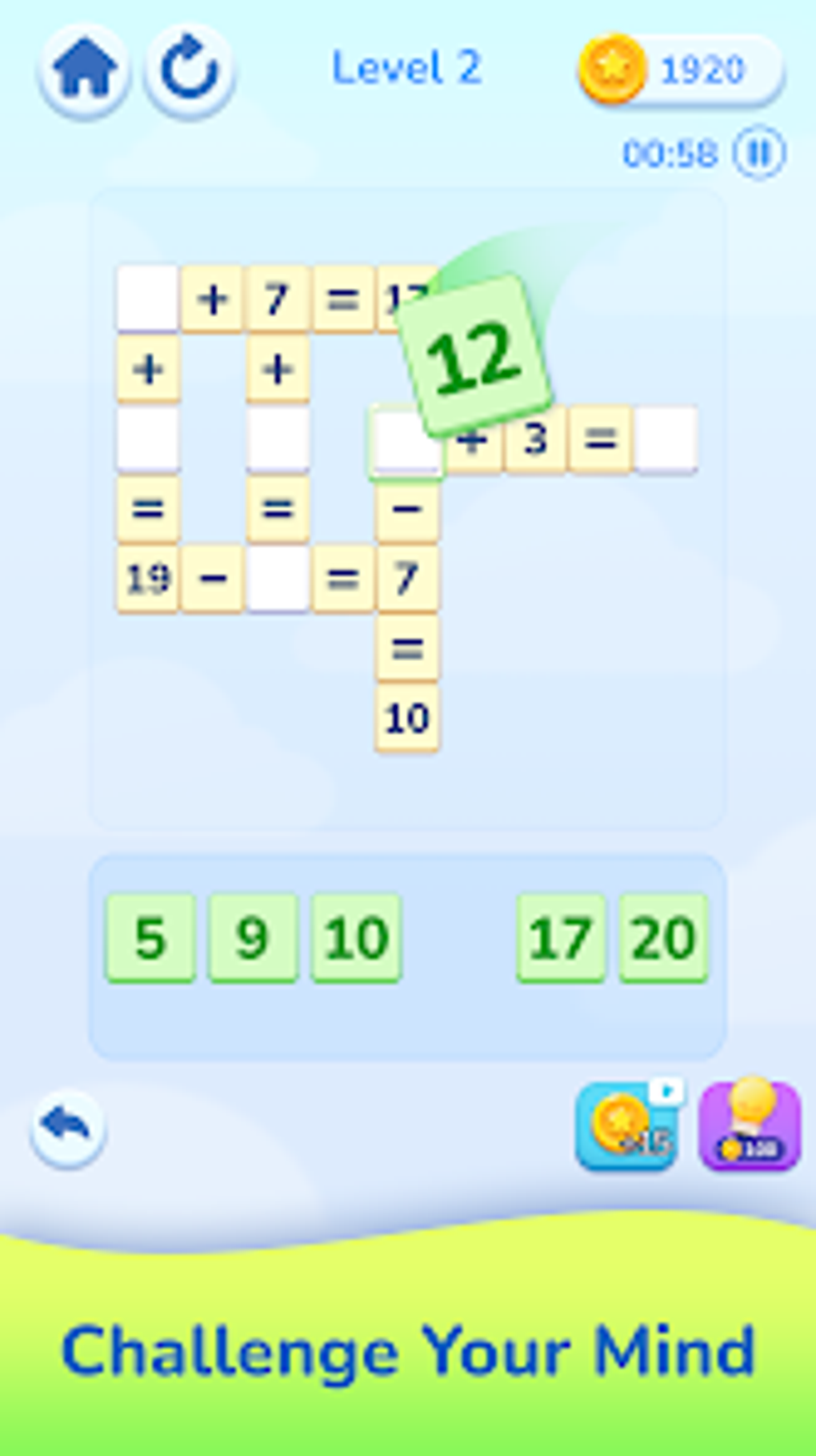 Crossmath Number Puzzle per Android - Download