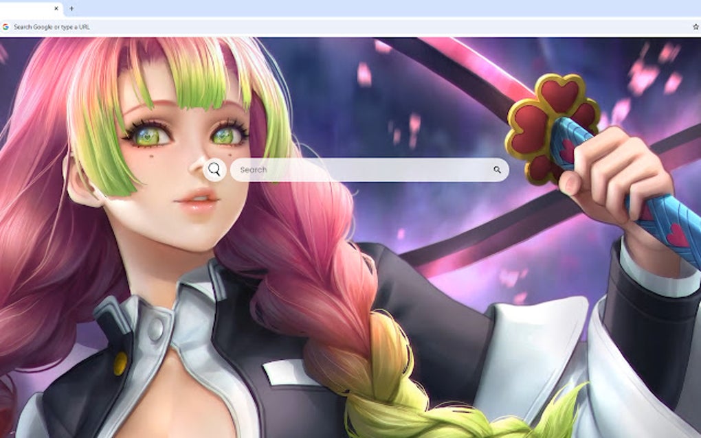 Mitsuri Kanroji Live Wallpaper per Google Chrome - Estensione Download